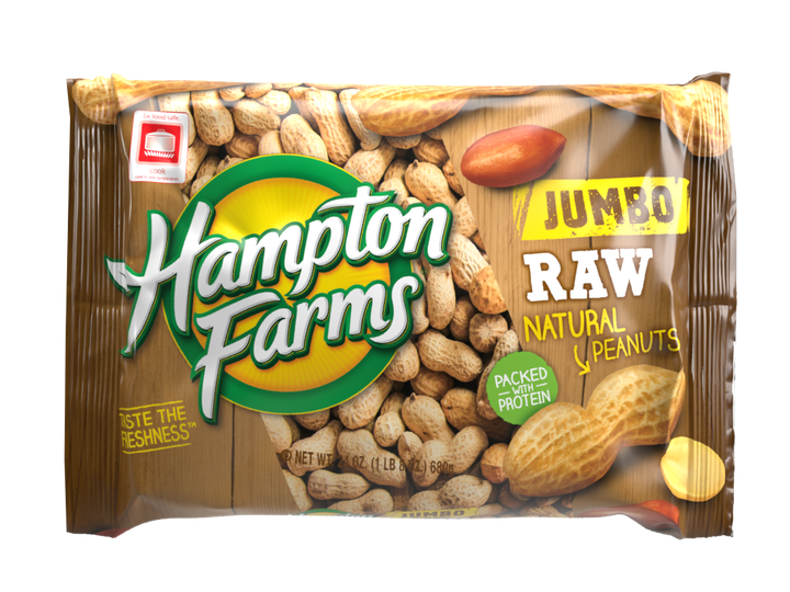 Jumbo Raw In-Shell Peanuts (25 lb. box) | Hampton Farms