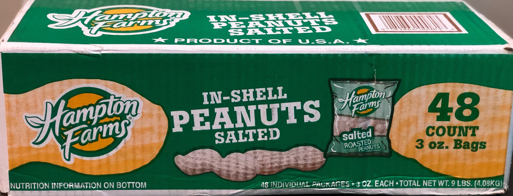 Salted In-Shell Peanuts | Best Seller | Hampton Farms