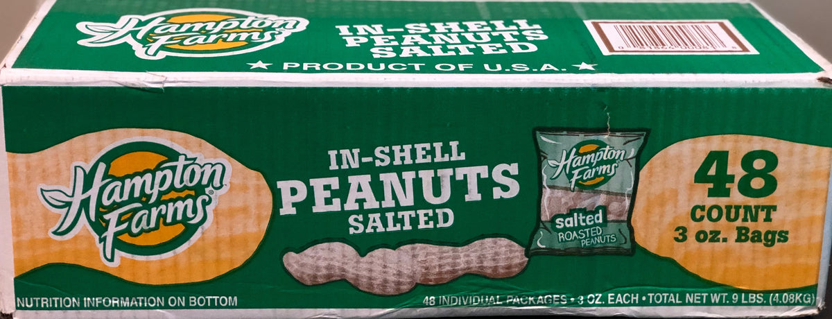 Salted In-Shell Peanuts | Best Seller | Hampton Farms