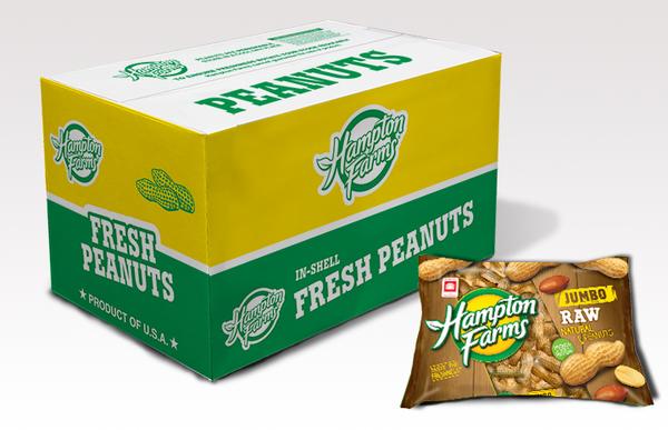 Jumbo Raw In-Shell Peanuts (25 lb. box) | Hampton Farms