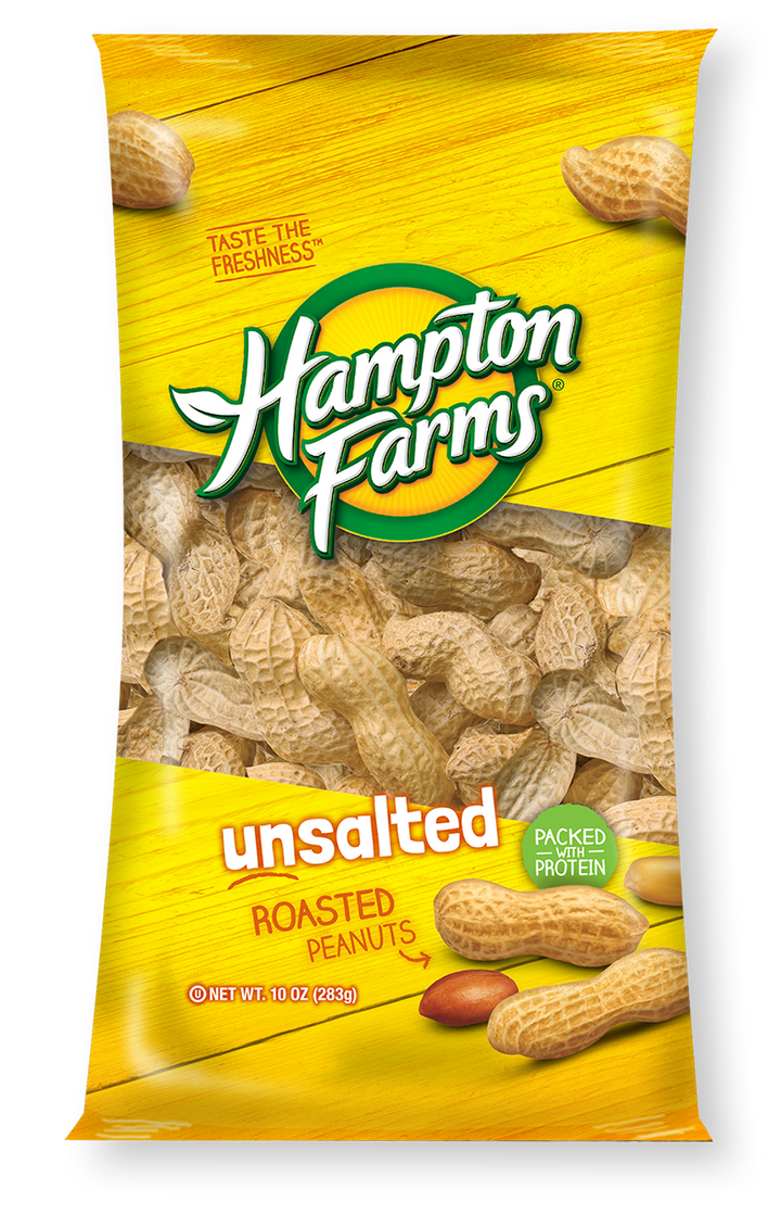 Unsalted Roasted in Shell Peanuts (5 lb. Bag) – Hampton Farms